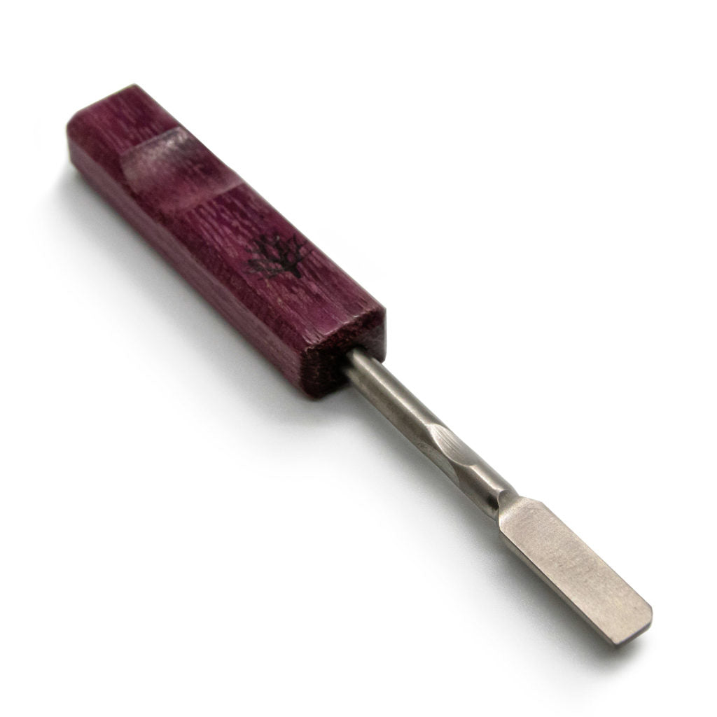 Mystic Timber Dabber: Pocket Handle – Ceramic Smokeware