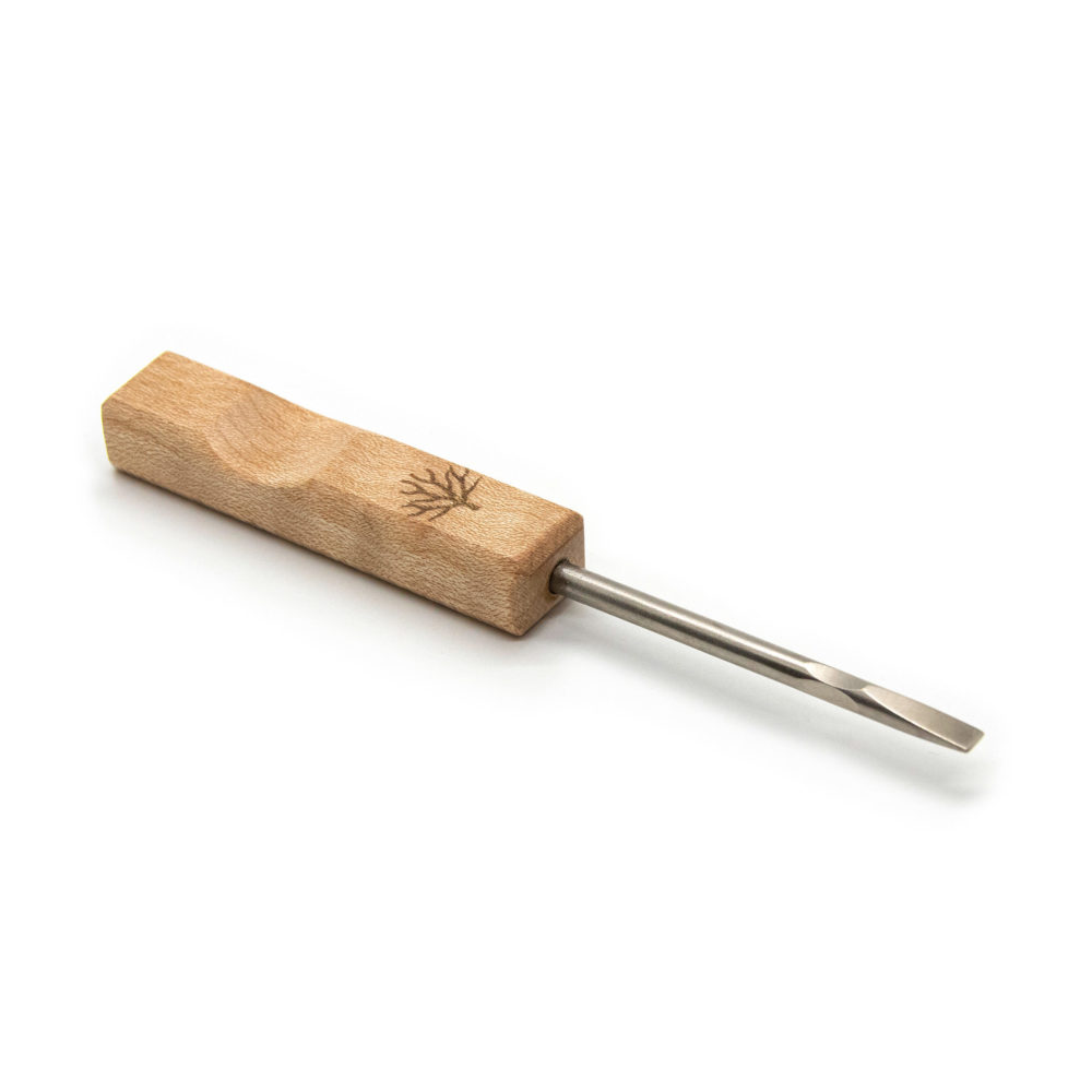 Mystic Timber Dabber: Pocket Handle – Ceramic Smokeware