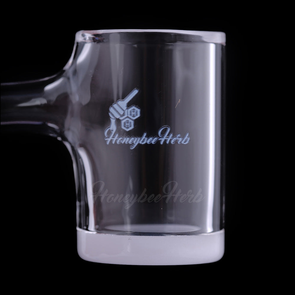 HONEY & MILK BEVEL QUARTZ BANGER - 45° DEGREE | BL – Ceramic Smokeware