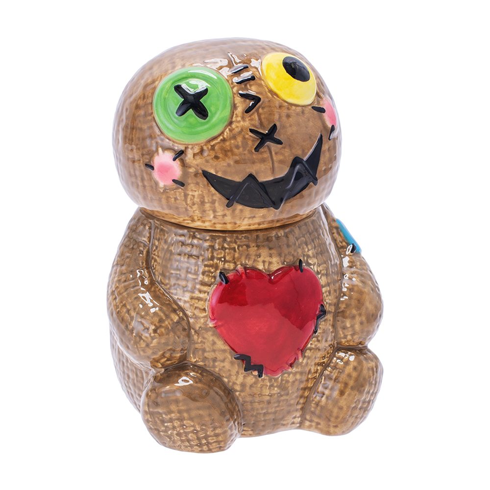 Voodoo Doll Ceramic Stash Jar - 4.5" – Ceramic Smokeware