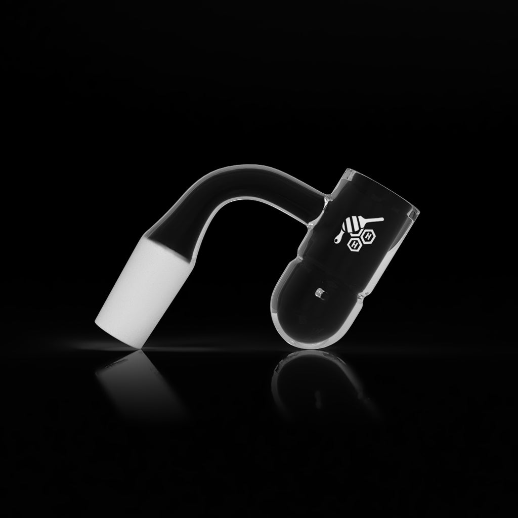 SPLASH BUCKET WHIRLWIND QUARTZ BANGER - 90° DEGREE | YL – Ceramic Smokeware