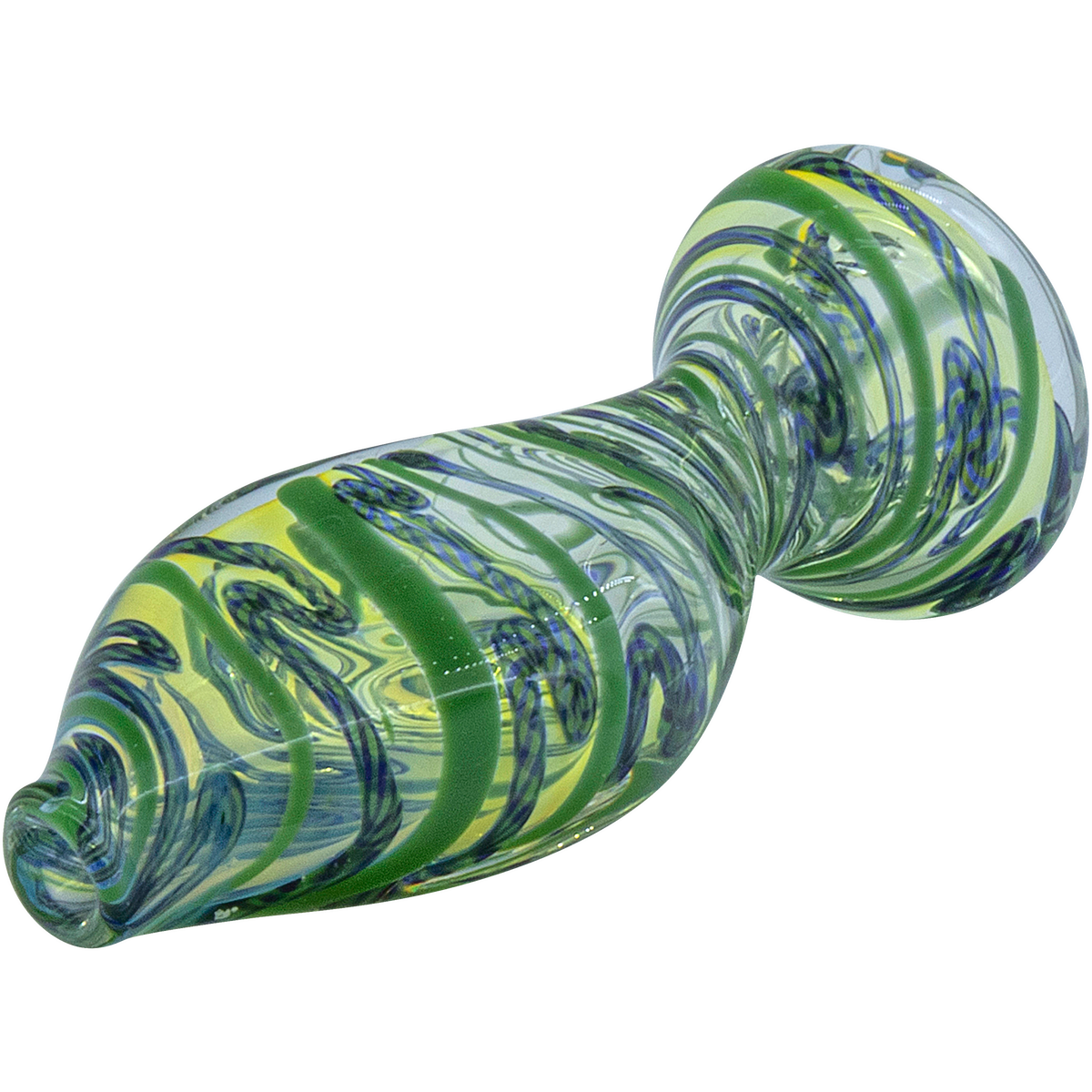 "Flat Belly" Inside-Out Chillum – Ceramic Smokeware