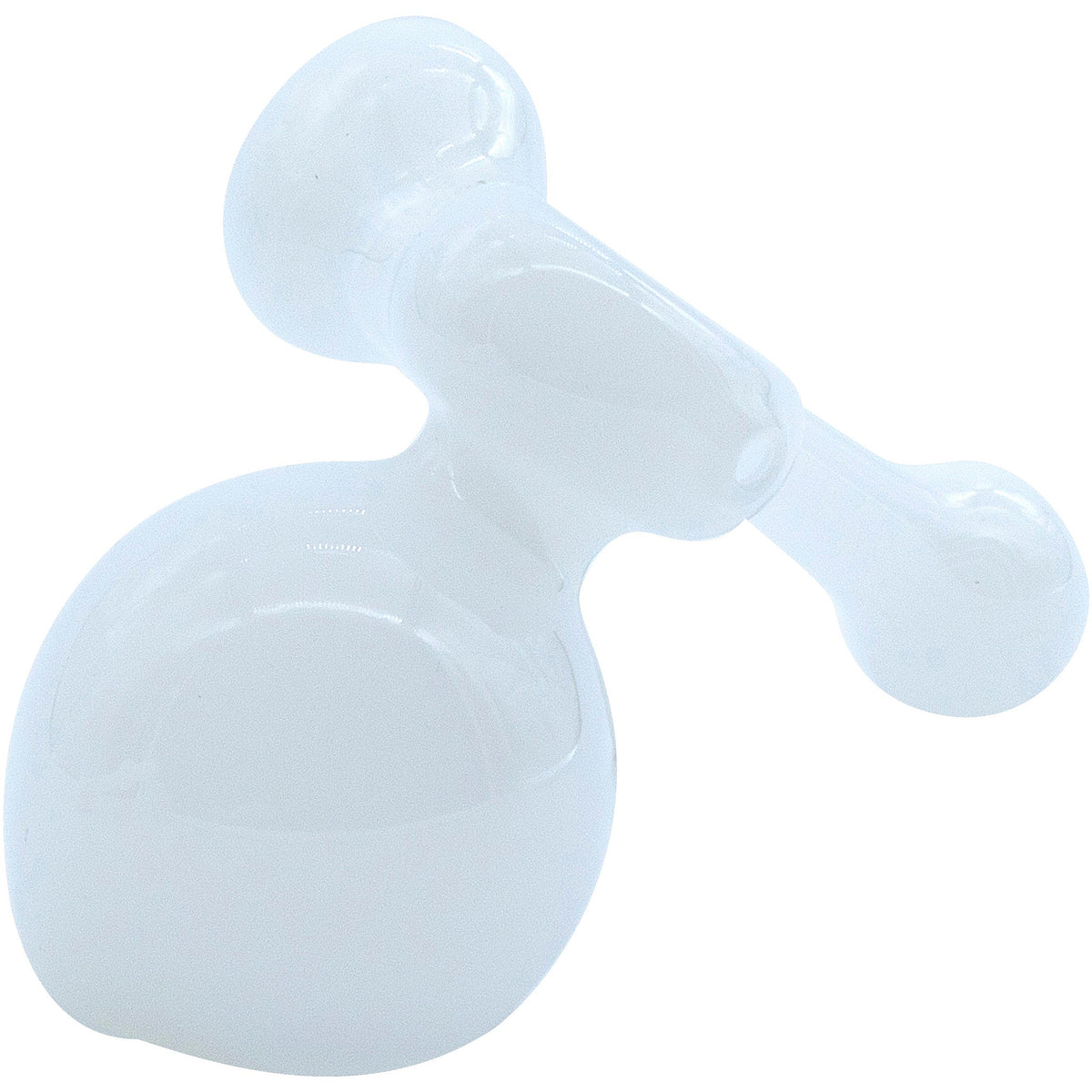 Ivory Sidecar Glass Sidecar Bubbler Pipe – Ceramic Smokeware