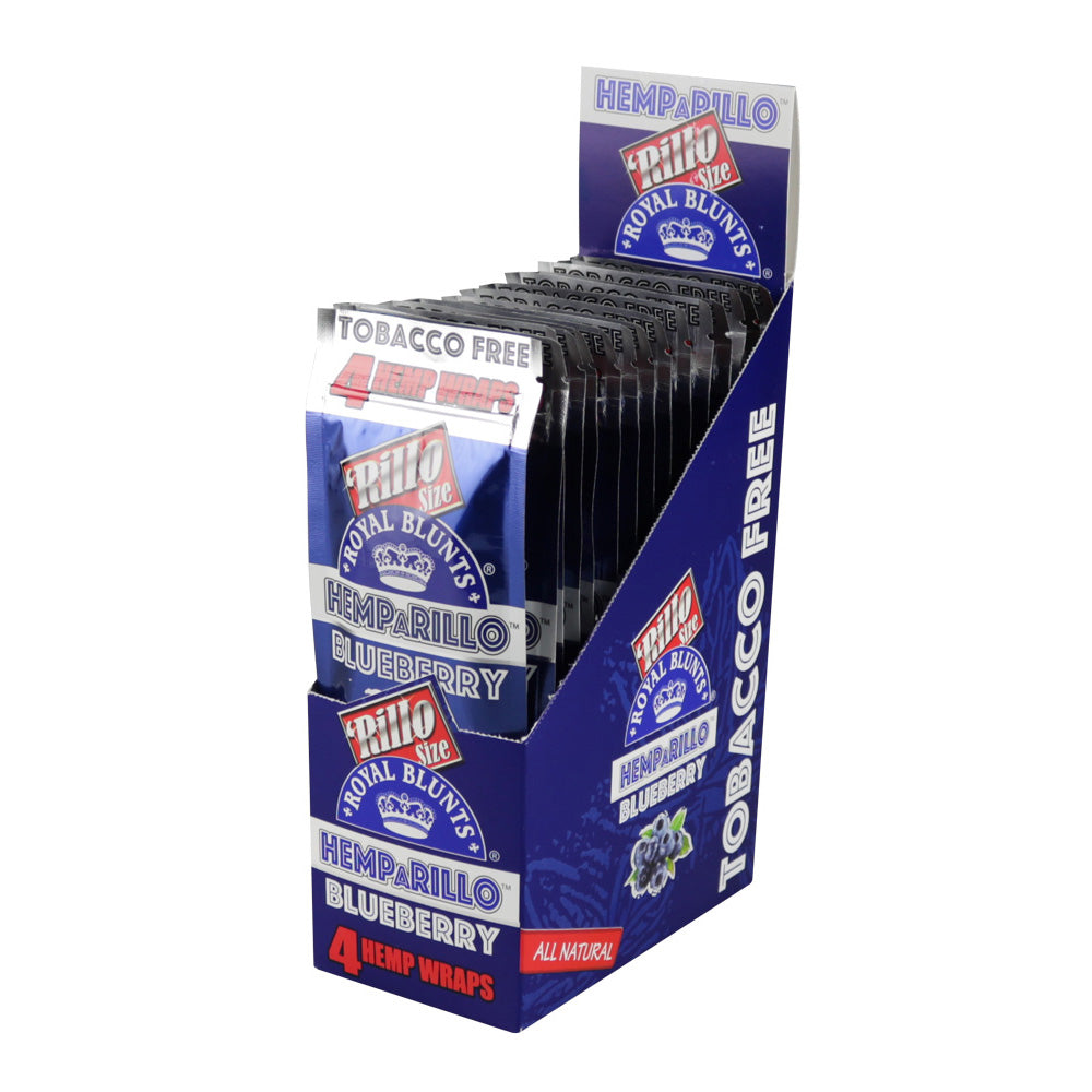 Royal Blunts Hemparillo Hemp Wraps 4pack 15 pcs – Ceramic Smokeware