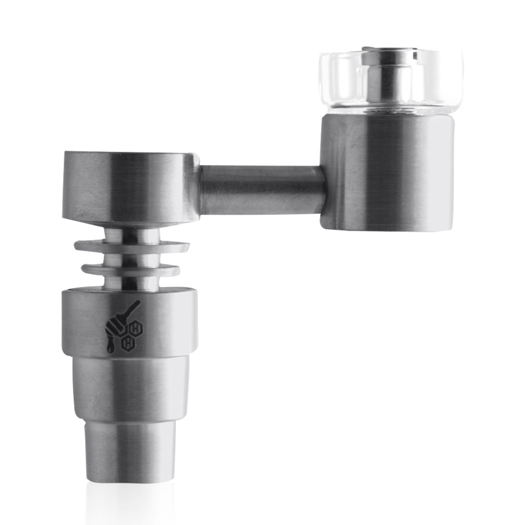 TITANIUM 4 IN 1 SIDECAR HYBRID BANGER DAB NAIL – Ceramic Smokeware