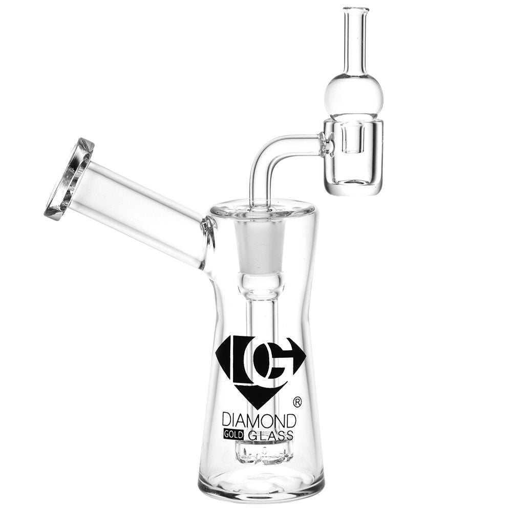 Glass Bubbler Mini Dab Rig - 5.25" / 14mm F – Ceramic Smokeware