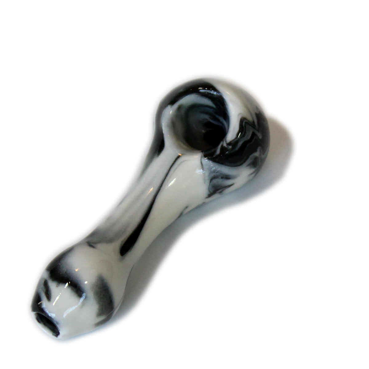 Marbled Porcelain Pipe – Ceramic Smokeware