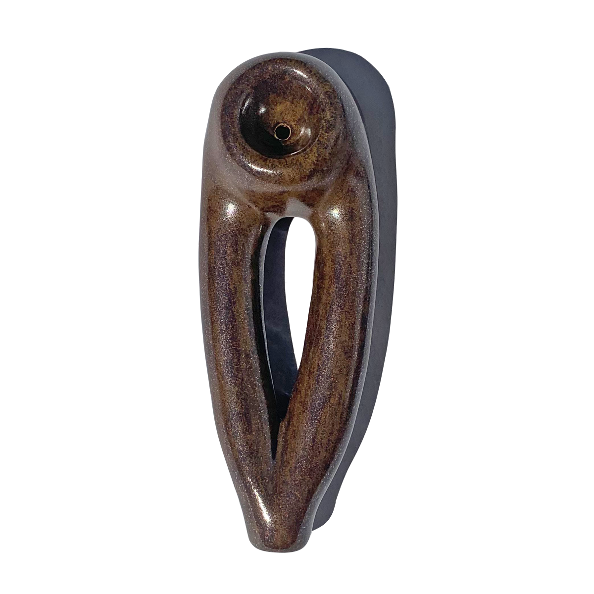 Double Barrel Pipe – Ceramic Smokeware