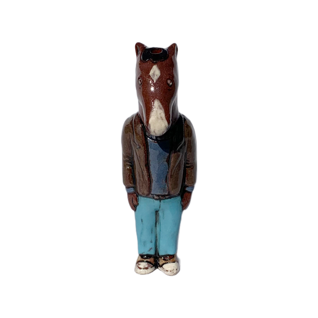 Boe Jack Horseman Pipe – Ceramic Smokeware